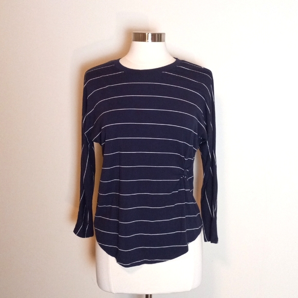 Banana Republic | Tops | Banana Republic Striped Nautical Navy Tunic ...